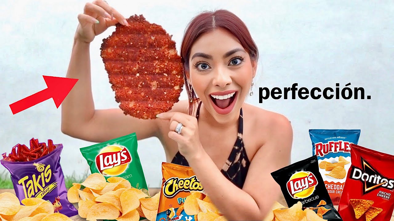 Mezclé TODAS mis papitas FAVORITAS hasta conseguir la papita PERFECTA😮 ...