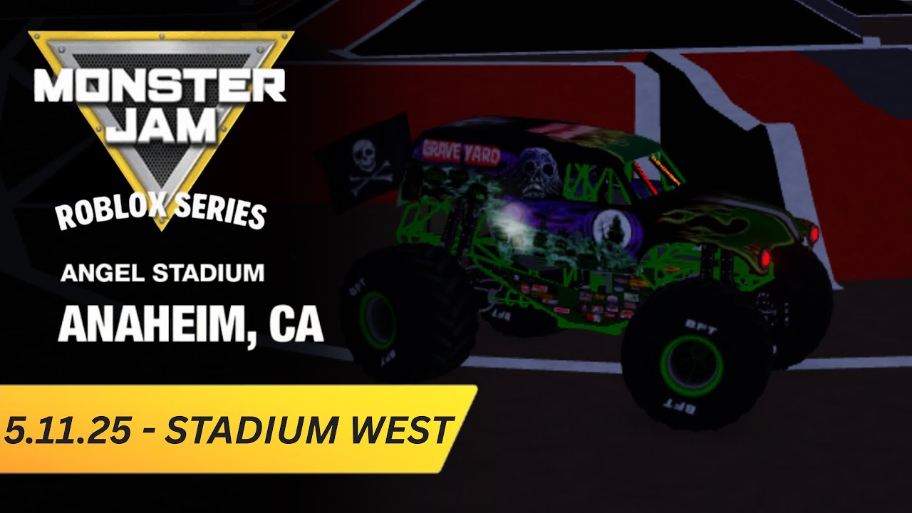 MONSTER JAM ROBLOX SERIES: ANAHEIM, CA (FULL EVENT) | MAY 11, 2025 ...