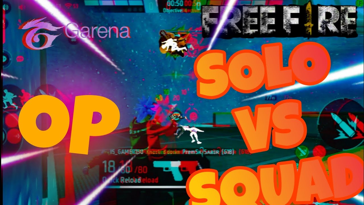 OP GAMEPLAY IN FREE FIRE 🔥 1vs4 challenge #isgamer - YouTube