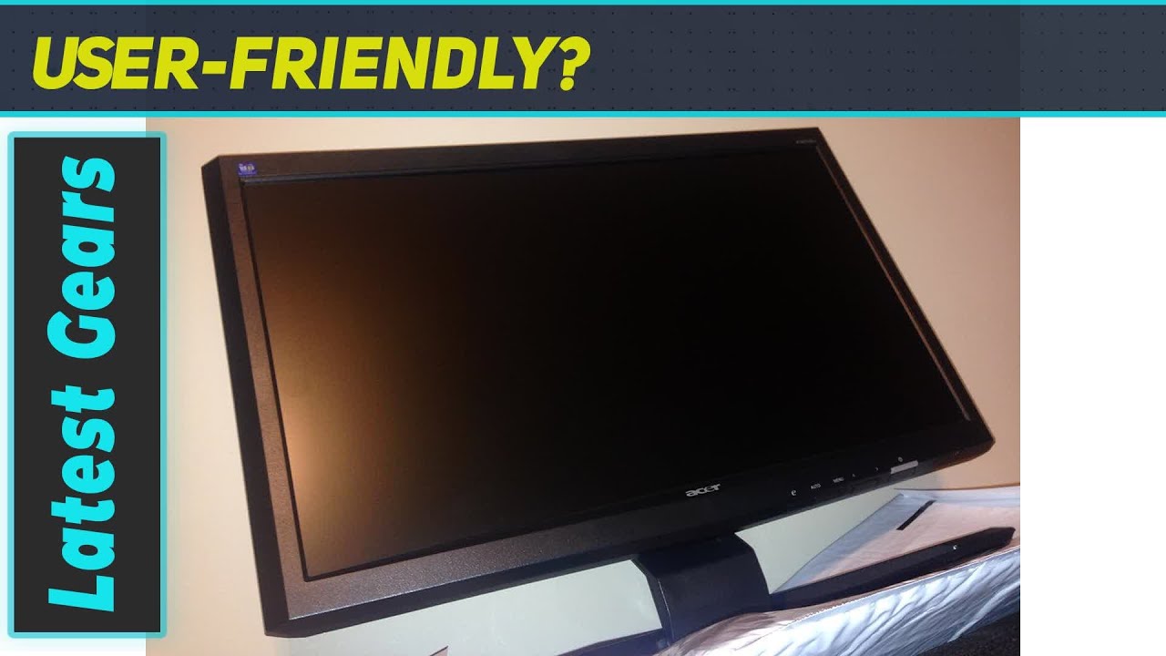 Acer X203H bd 20-Inch LCD Monitor Review - YouTube