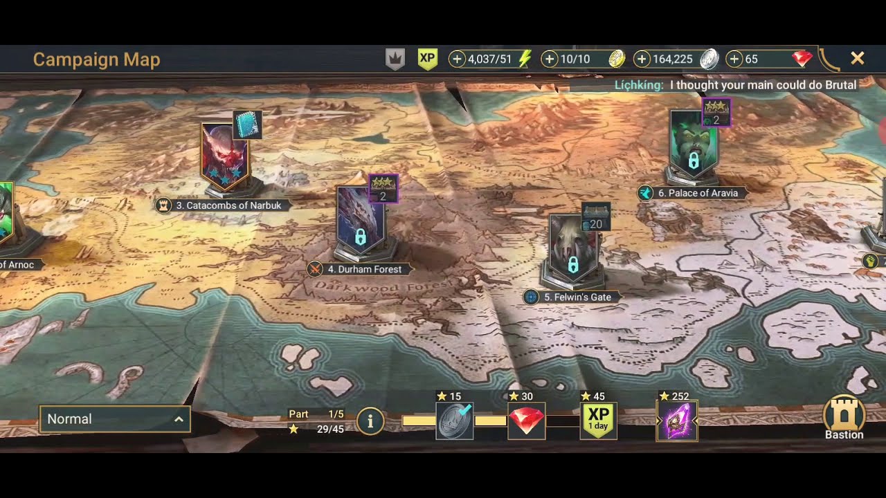 Raid Shadow Legends Mobile Gameplay 3. The Catacombs of Narbuk Stage 4 ...