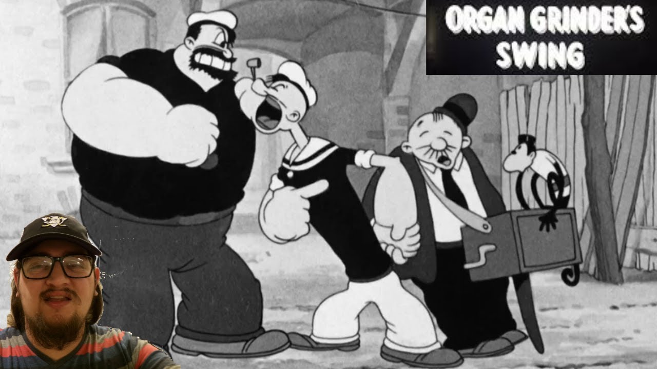 Popeye the Sailor - Organ Grinder's Swing (1937) - First Time Watching ...