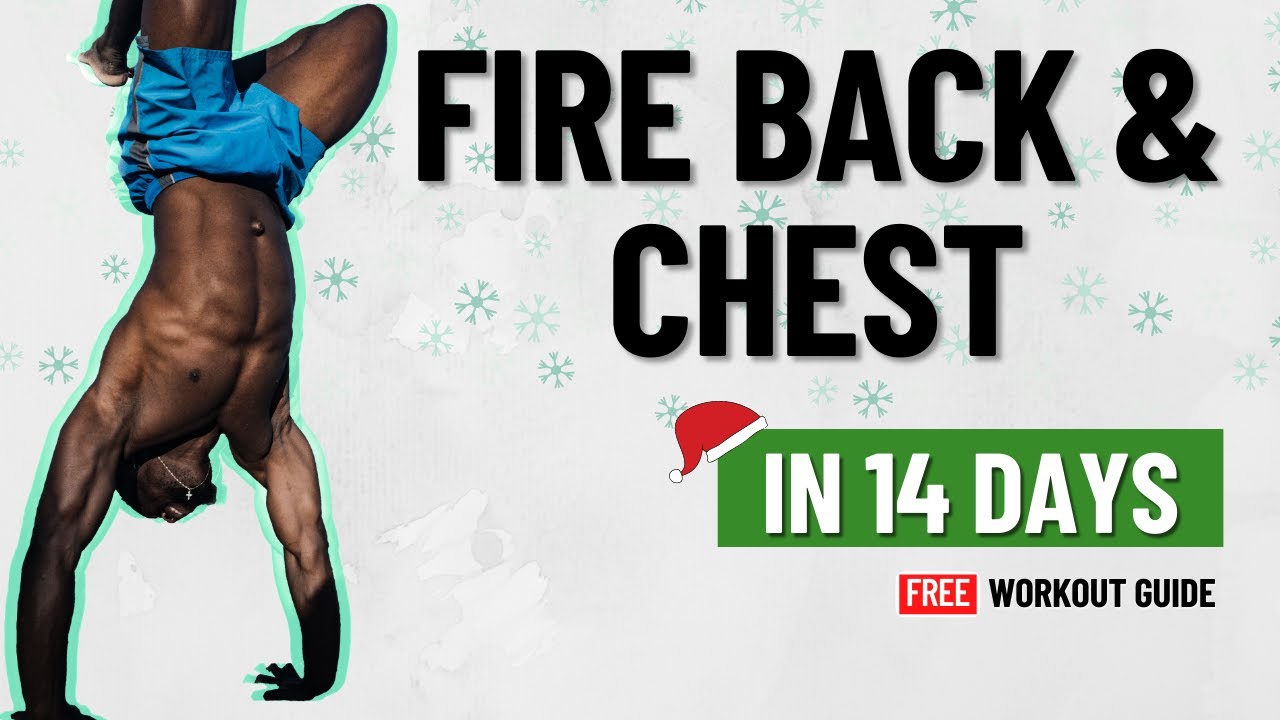 FIRE BACK & CHEST HOME WORKOUT // 6 min // Rogefit - YouTube