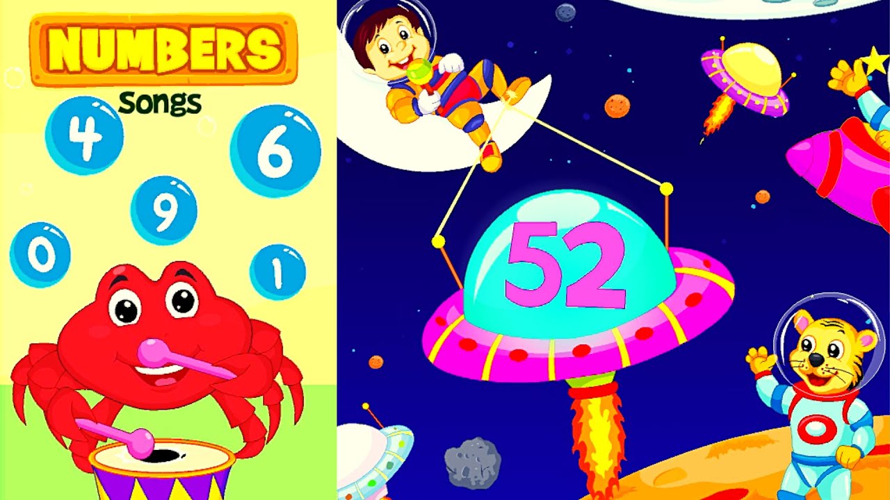 Numbers Song | Learn to Count from 51 to 60 | Kids Song - YouTube
