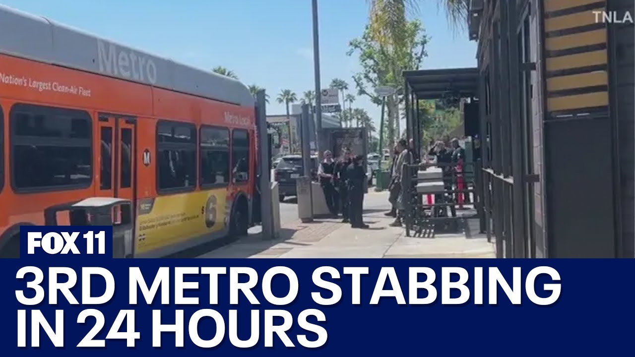 Crime continues to plague LA Metro buses - YouTube