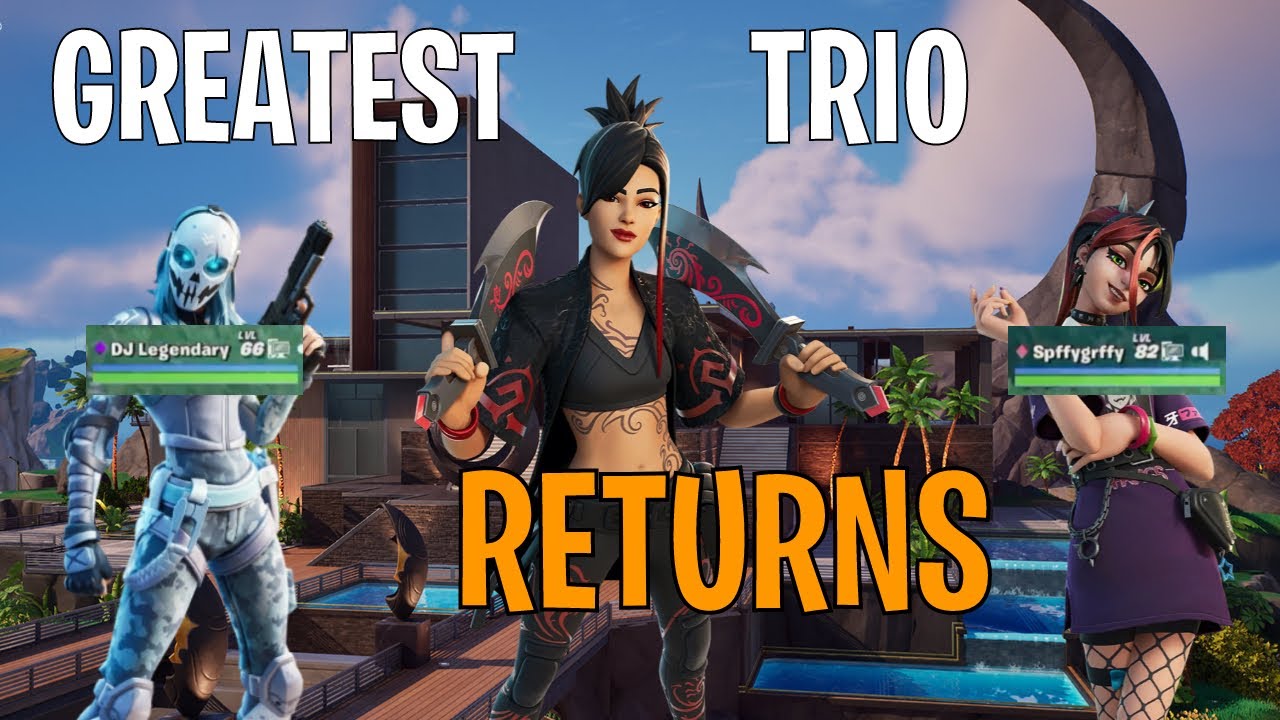 The Greatest Trio in Fortnite RETURNS - YouTube