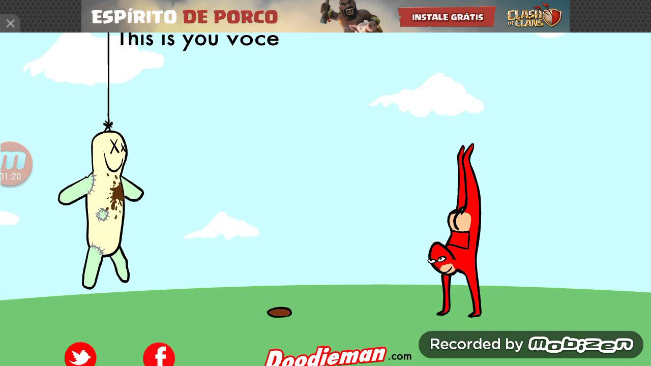 Doodman gameplay no Android pt br - YouTube