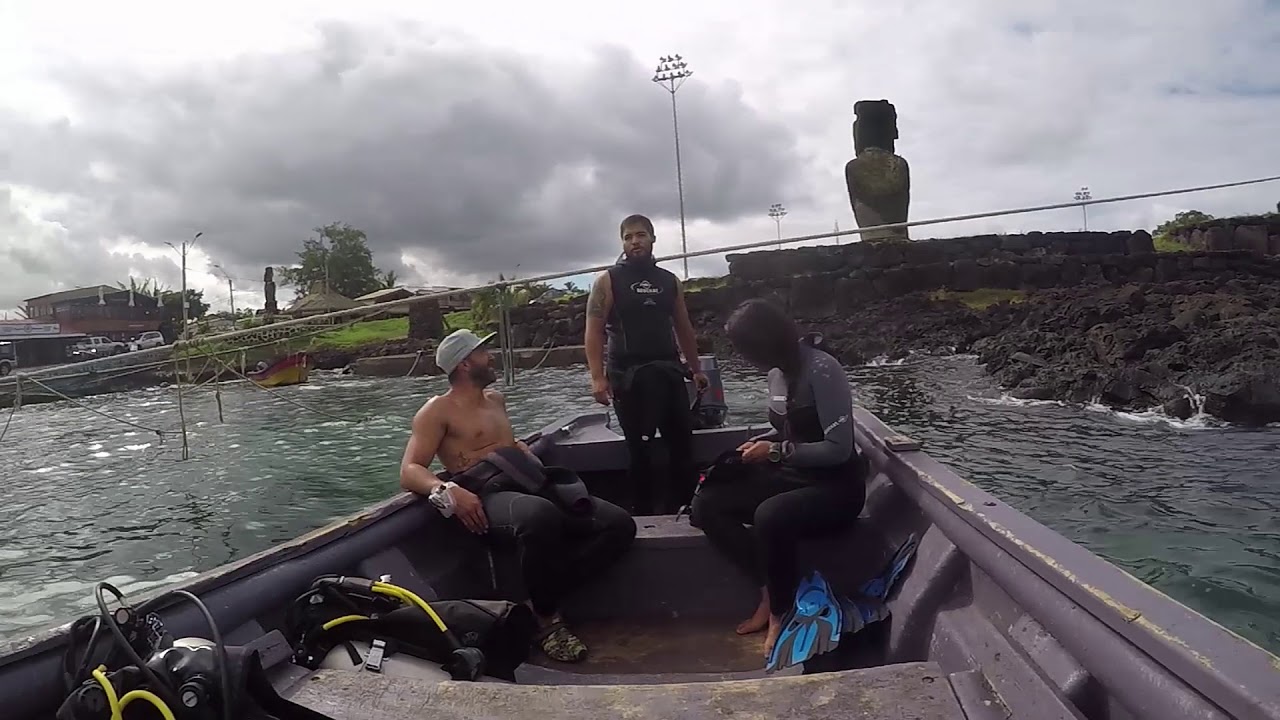 Underwater Moai, Rapa Nui, April 2018 - YouTube