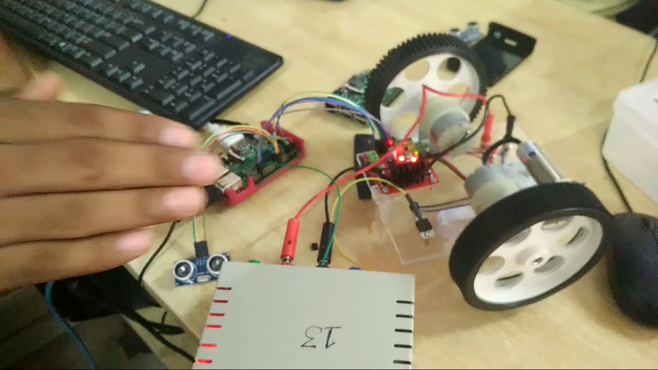 Adaptive Cruise Control Using Python And Ultrasonic Sensor In Raspberry 4027