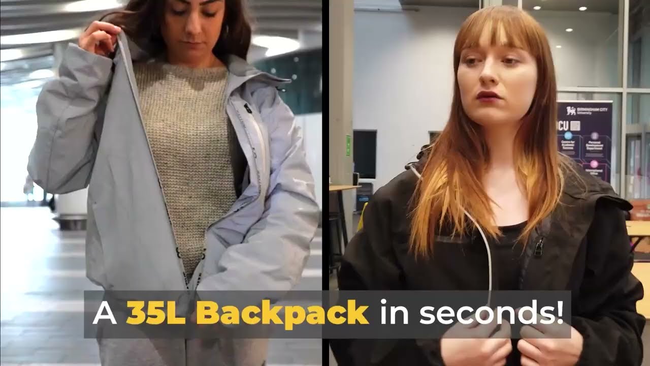 The Outernative JackBag Is a Lightweight Jacket That Turns Into a Backpack