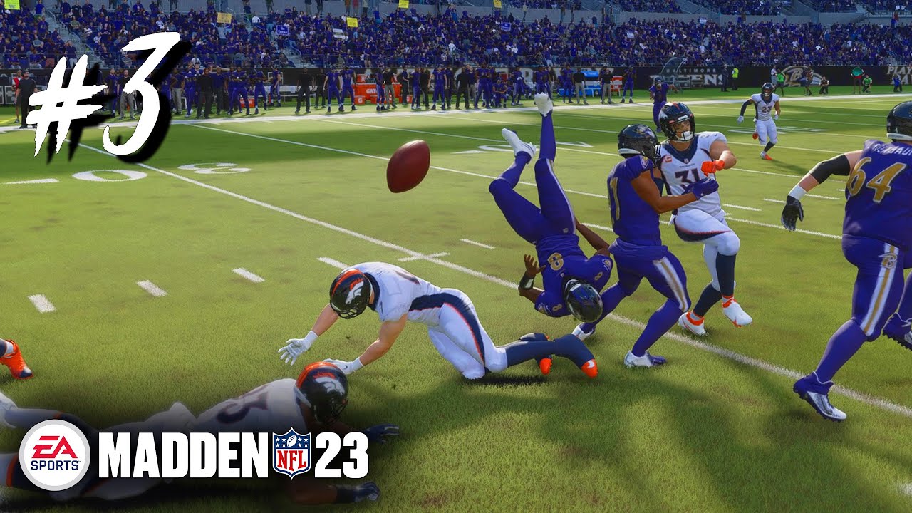 MADDEN 23 FUNNY MOMENTS + HIGHLIGHTS #3! - YouTube