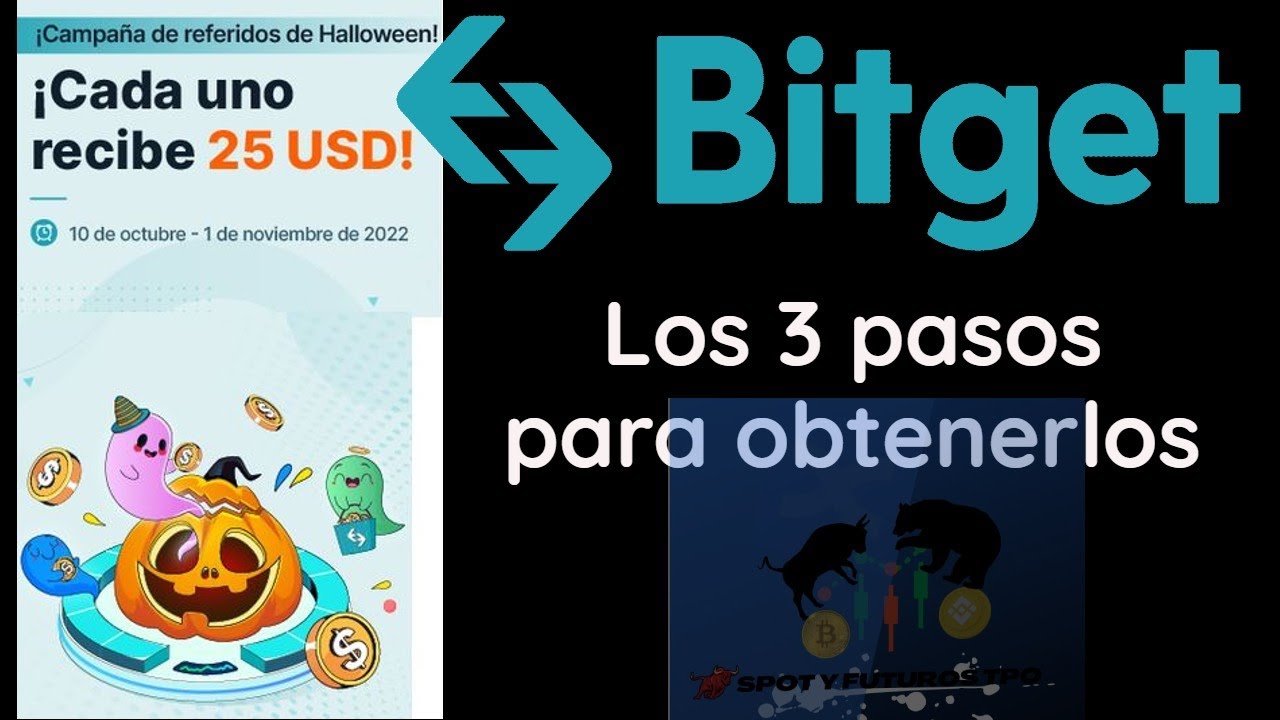 🥇 Bitget promoción Halloween / Esta billetera exchalge regala 25$ así ...