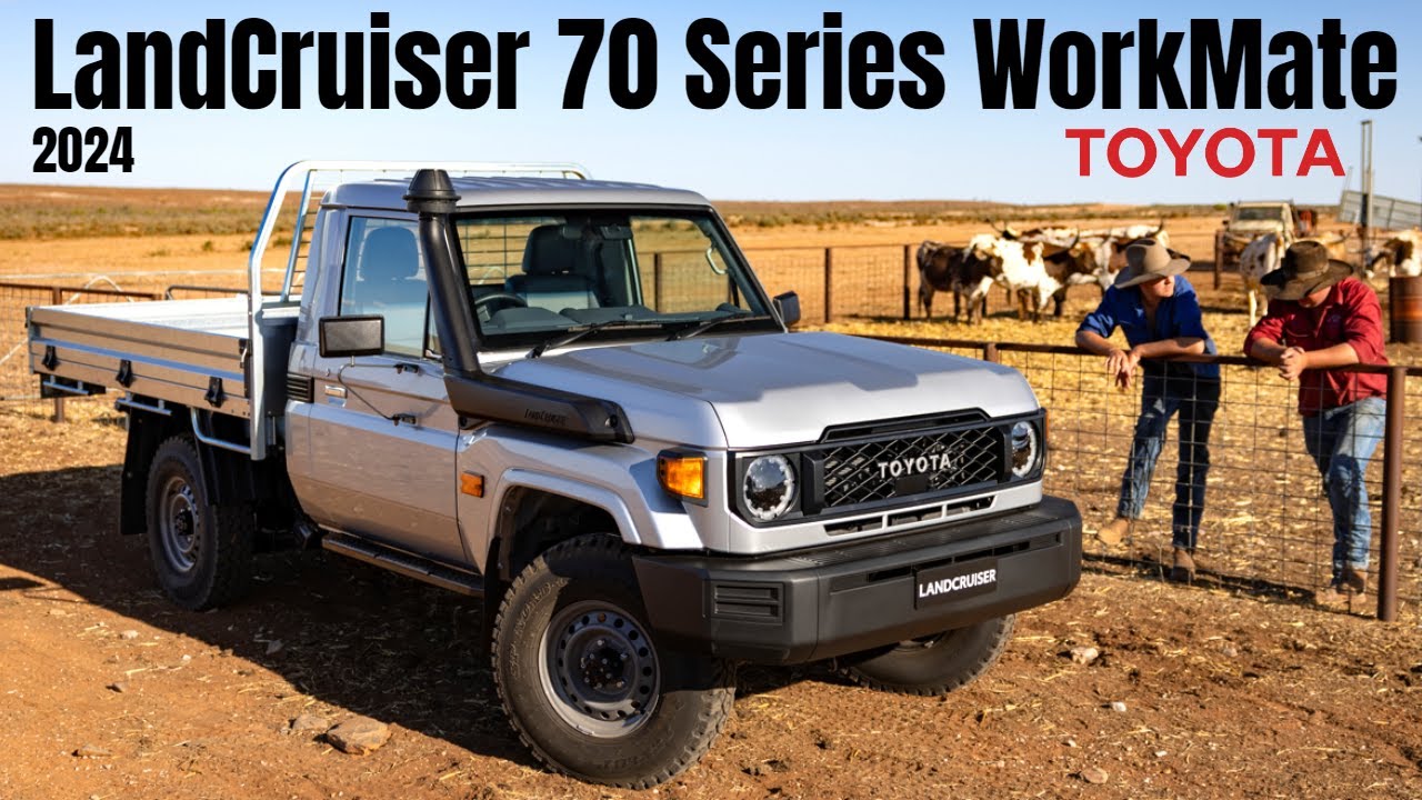 2024 Toyota LandCruiser 70 Series WorkMate - YouTube