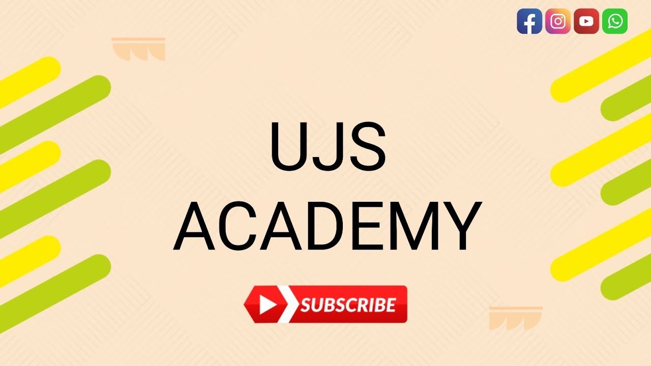 UJS Engineering & Polytechnic Academy is live Differential Equation - YouTube