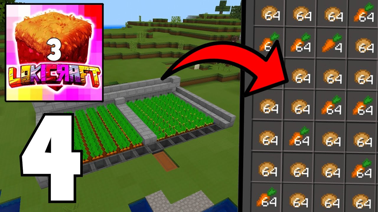 Lokicraft 3 Survival Gameplay Part 4 - BEST AUTOMATIC FARM - YouTube
