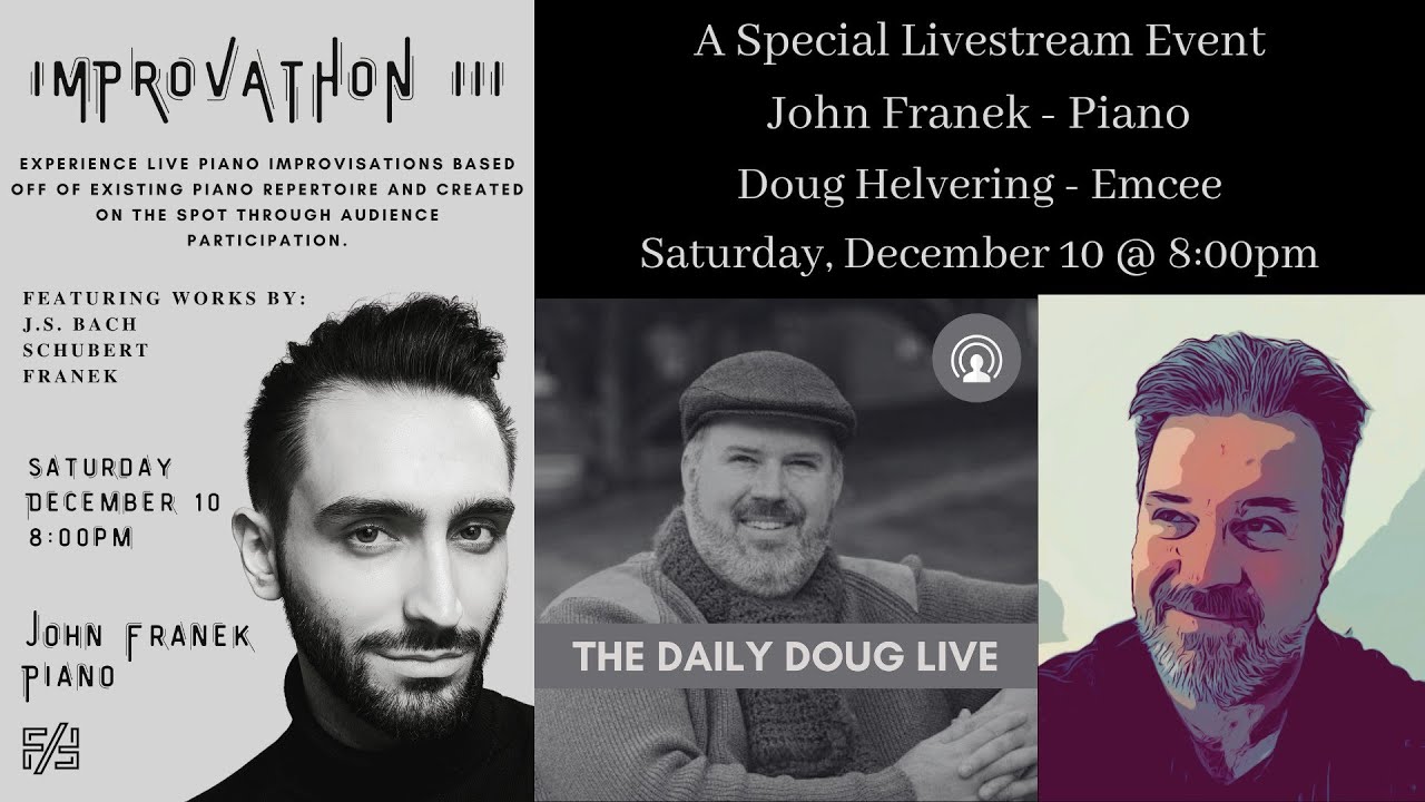 John Franek: Improvathon III (a special live-streamed piano concert ...