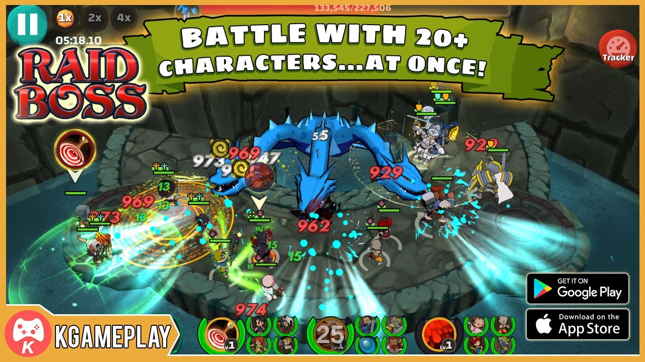 Raid Boss Gameplay Android iOS - YouTube
