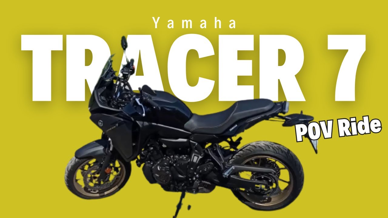 2023 Yamaha Tracer 7 | POV test ride | Acceleration, Highway, City ...