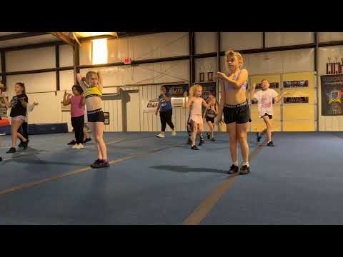 Cheer practice full out 3 weeks to competition 😲#cheerleading # ...