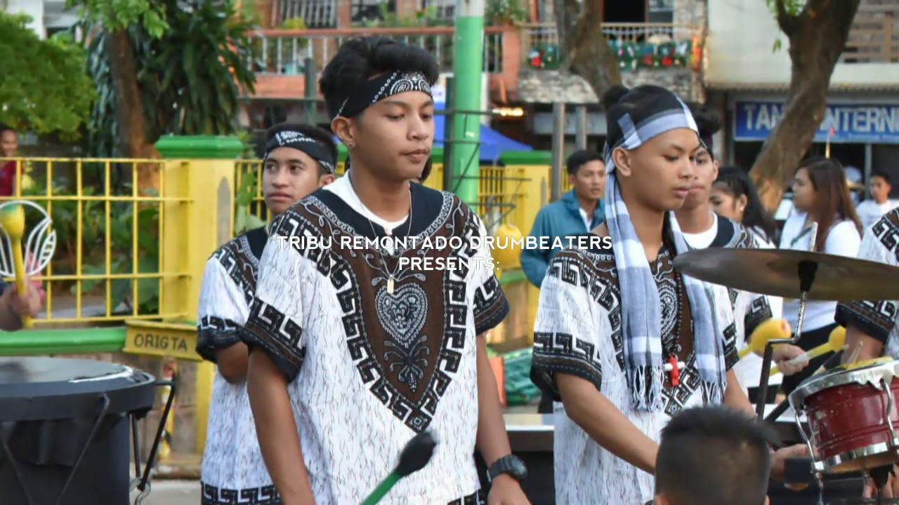 Tribu Remontado Drumbeaters @ CULTURAL PRESENTATION AT TANAY PARK - YouTube
