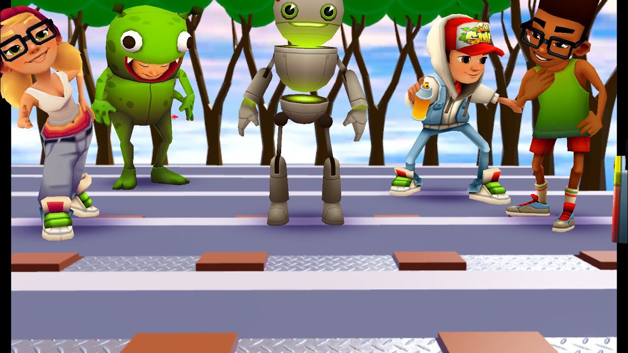 Subway Surfers Cart Ride Trailer - YouTube