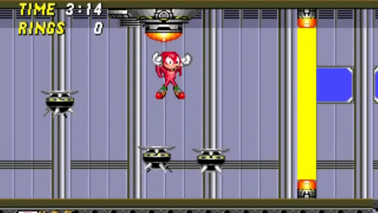 Sonic The Hedgehog 2 Wing Fortress Zone (Knuckles) - YouTube