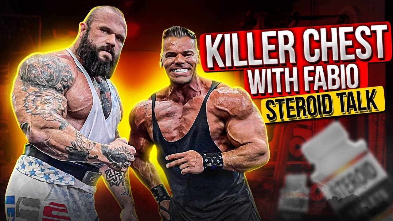 Killer Chest workout with Fabio. Steroid talk - YouTube