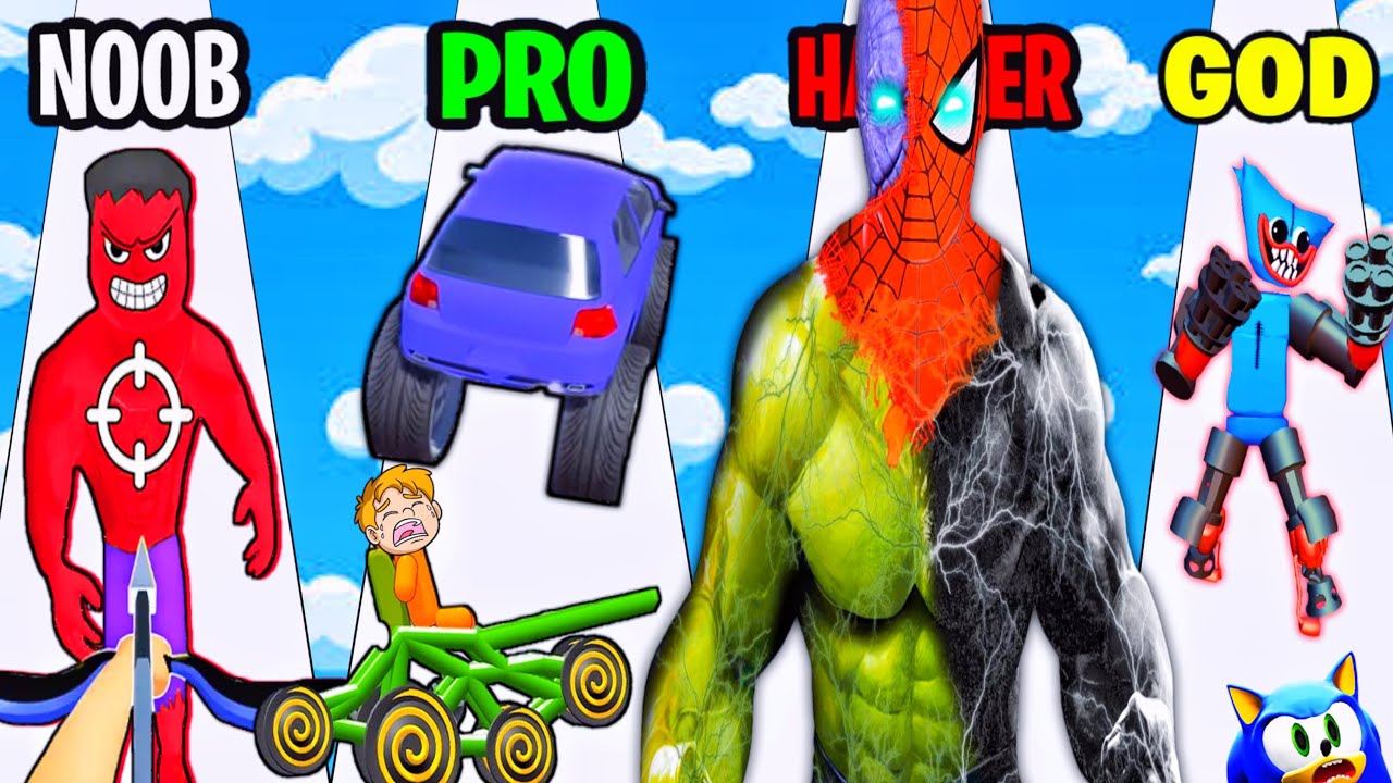 Draw & break it, superhero fall, hit perfect 3d, assemble run 3d and ...