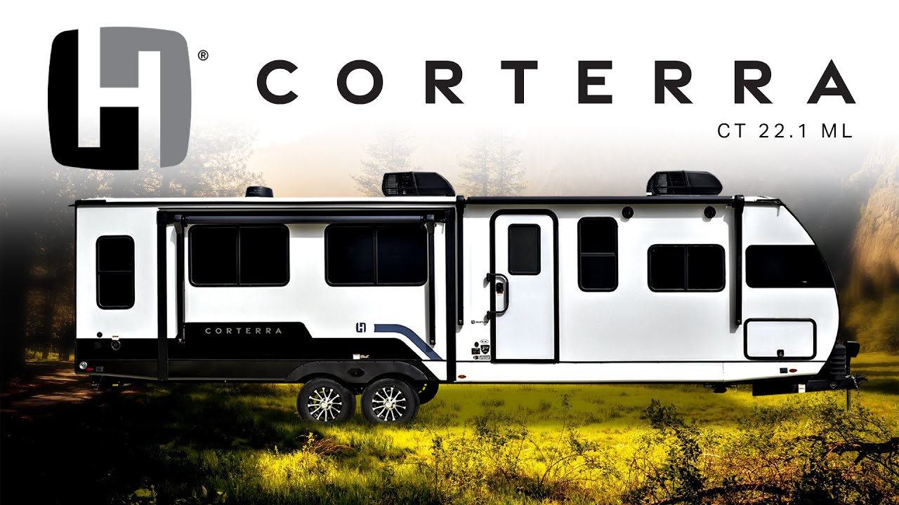 Couples Will Love the New Corterra 22.1ML Travel Trailer - YouTube