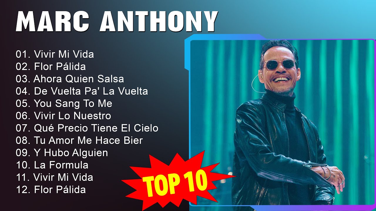 Marc Anthony | Mix 2023 - Marc Anthony Canciones 2023 - Grandes Éxitos ...