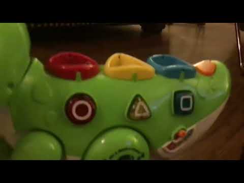 vtech mix match a saurus learn dance dino us version low batteries