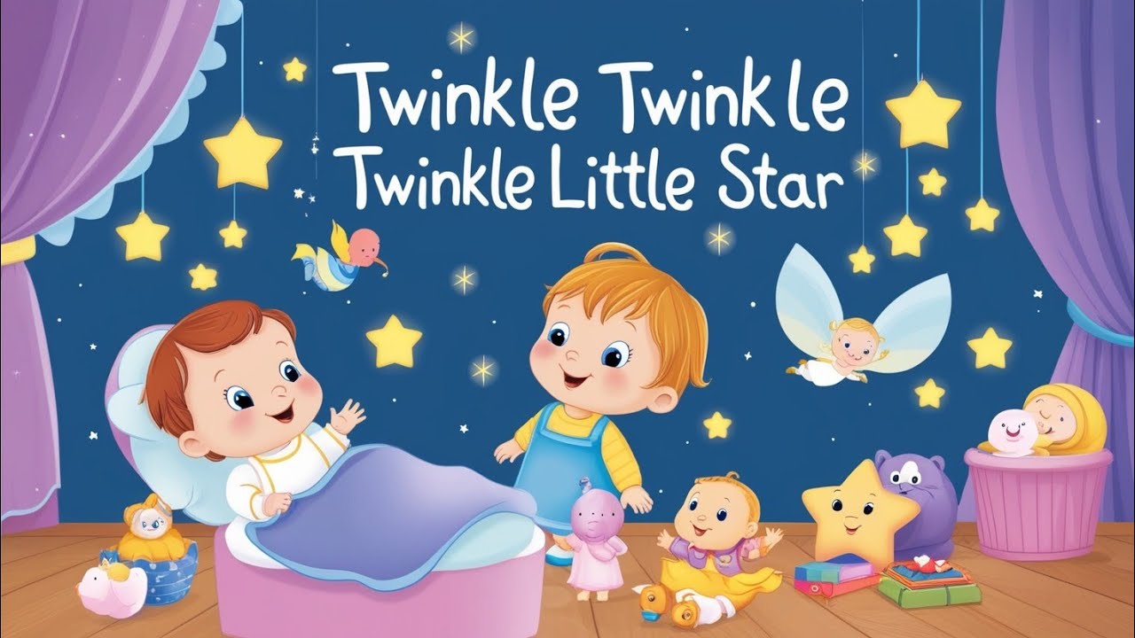 Twinkle Twinkle Little Star - Nursery Rhymes | Fun Cartoon For Kids ...
