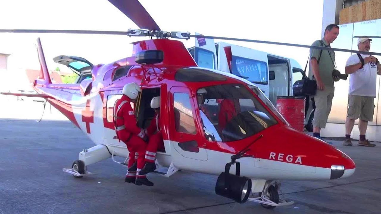 AGUSTA AW-109K2 SCALE REGA RC TURBINE HELICOPTER BY ROLAND KAUFMANN ...