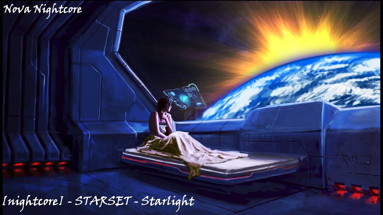 [nightcore] - STARSET - Starlight - YouTube