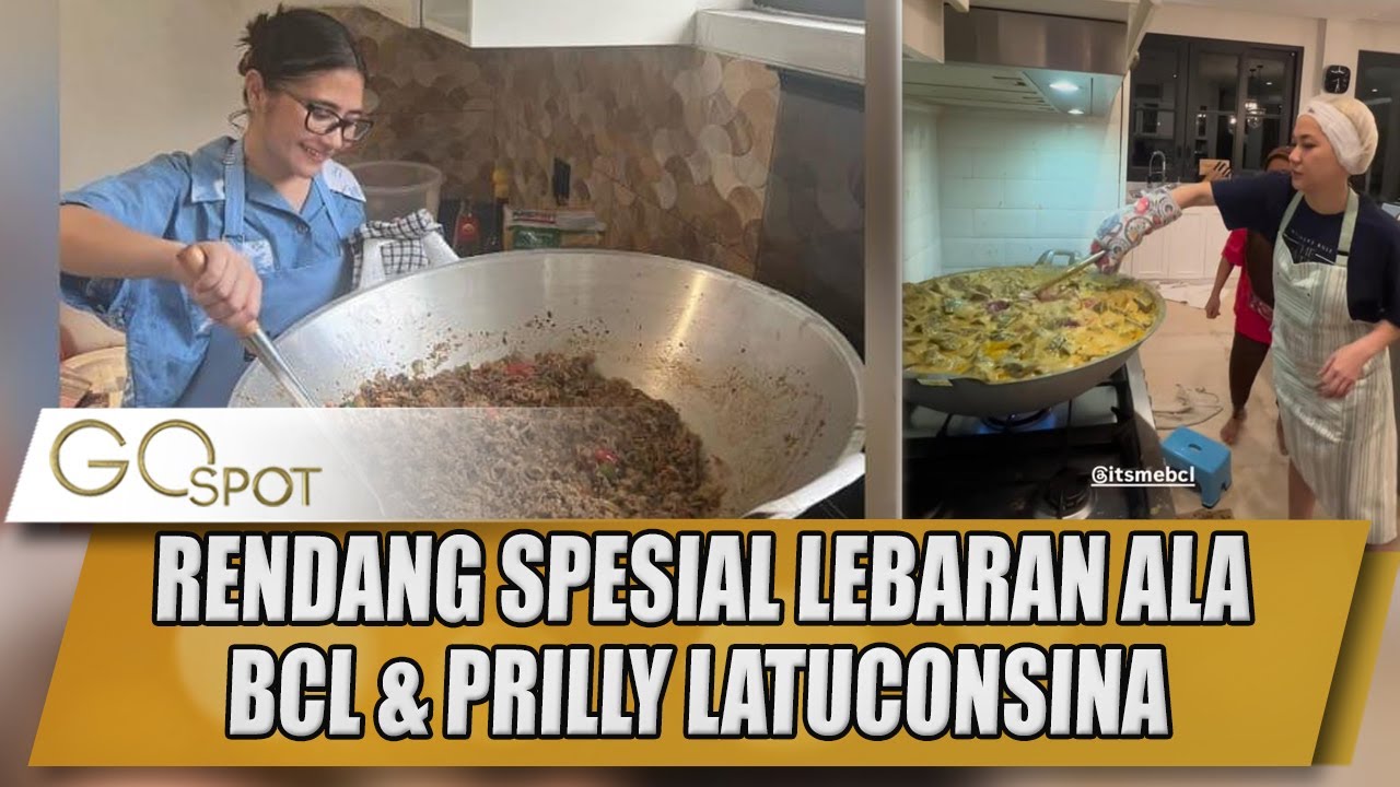 RENDANG SPESIAL LEBARAN ALA BCL & PRILLY LATUCONSINA - GOSPOT - YouTube