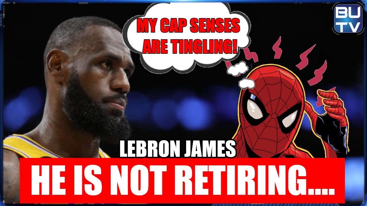 Lebron James Mulling Retirement? GIVE ME A MF BREAK🤣 | THATS CAP ...