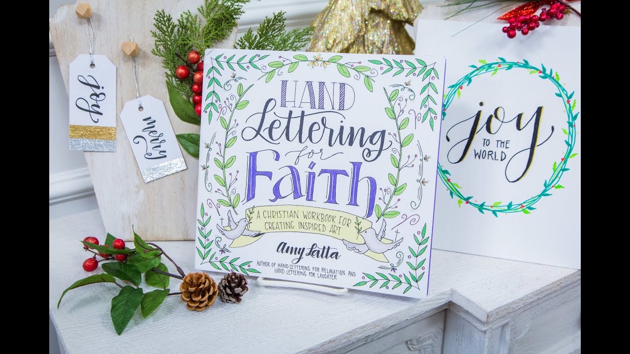 Amy Latta DIY Hand Lettering - Home and Family - YouTube