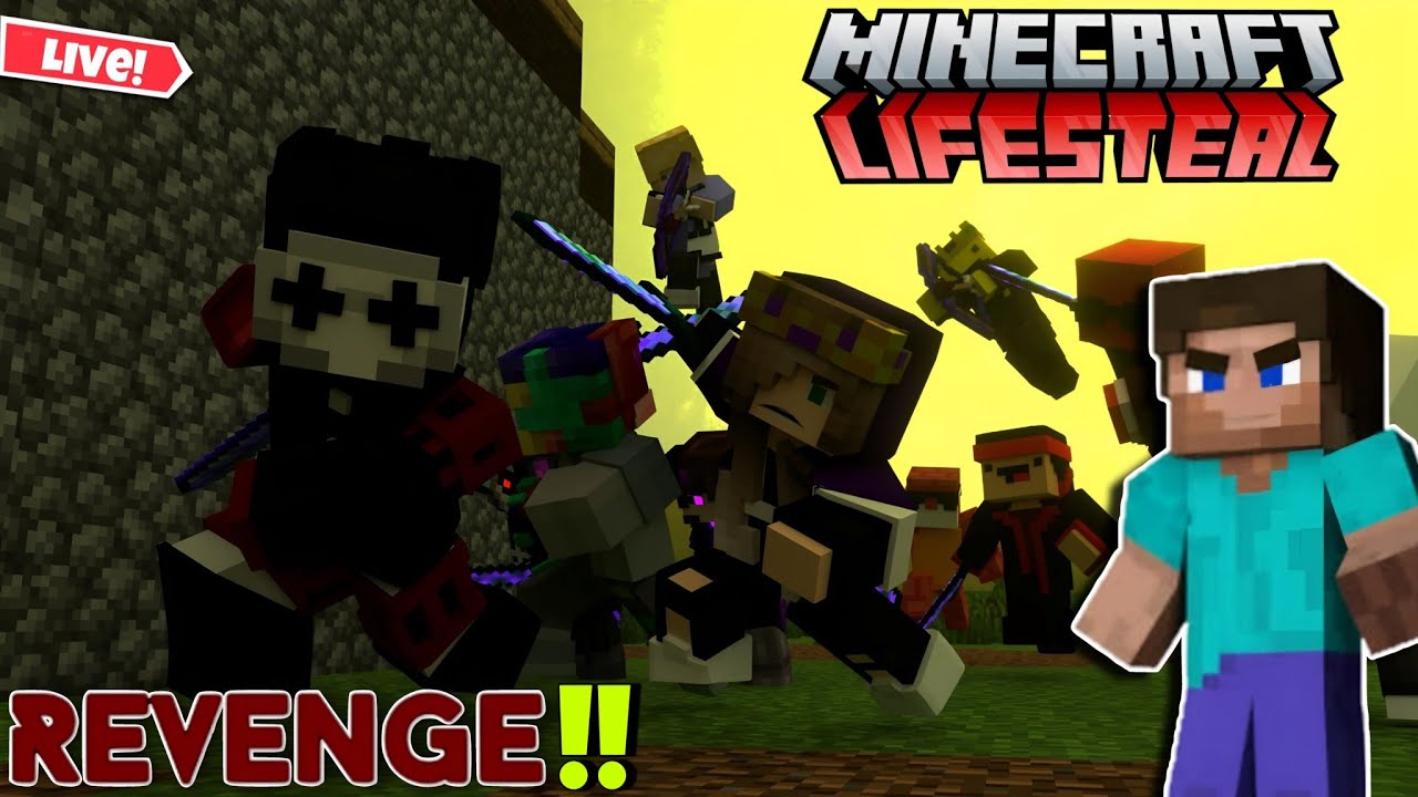 Taking Revenge with smp members | lifesteal smp - YouTube