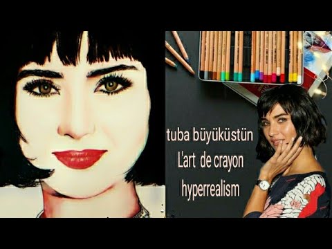 Çizmek tuba büyüküstün#TubaBüyüküstün#رسم توبا بويوكوستن#DrawingFamousPeople#En tatlı çizim||♡||
