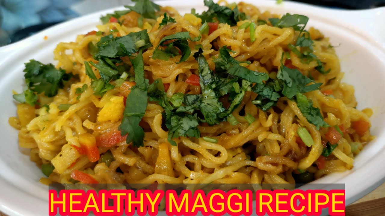 Healthy Maggi recipe|| Two Minute Maggi||Full Of Vegetable Maggi Recipe ...