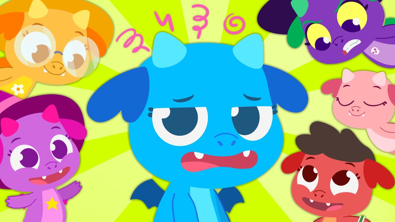 Dragon Family - The evil witch transforms everybody into DRAGONS! Best ...