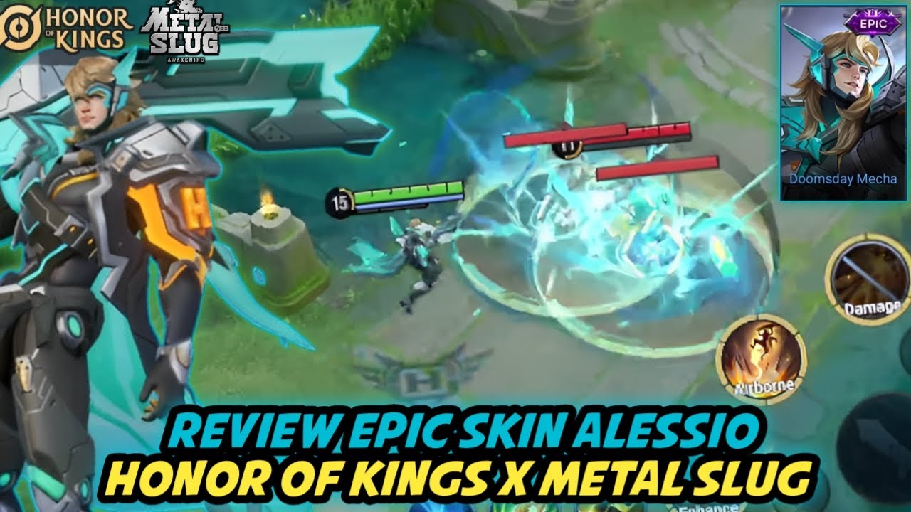 Review Skin Epic Alessio ( DOOMSDAY MECHA ) | Honor Of Kings X Metal ...