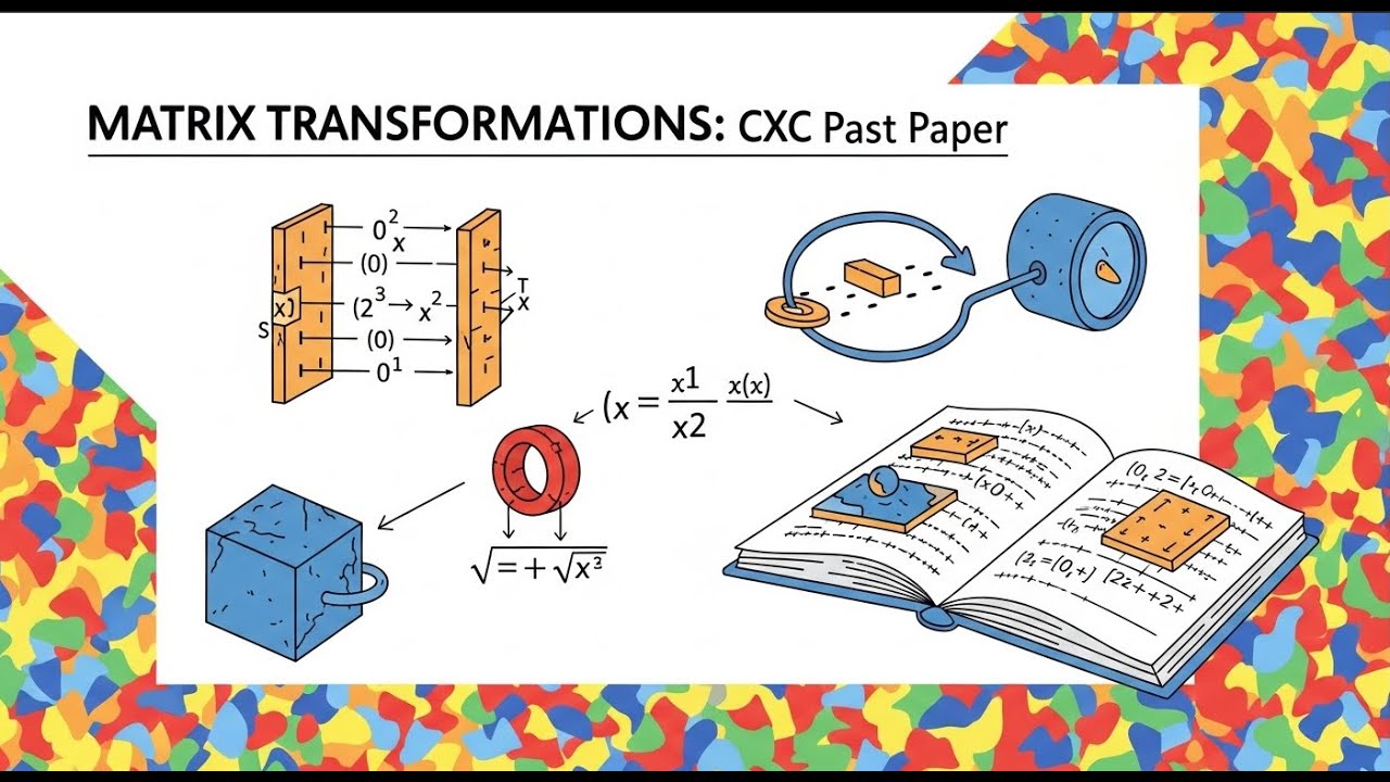 CSEC Past Paper Questions on Matrices - YouTube