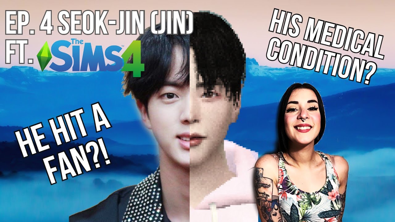 KIM SEOK-JIN'S (JIN) STORY [+ The Sims 4 CAS] || Wanna be actor becomes ...