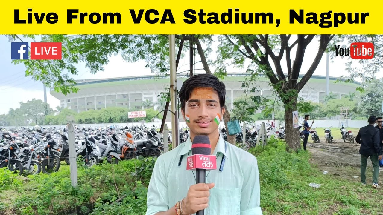 VCA Stadium, Nagpur : Live Cricket, क्या क्या हो रहा है स्टेडियम में आप ...