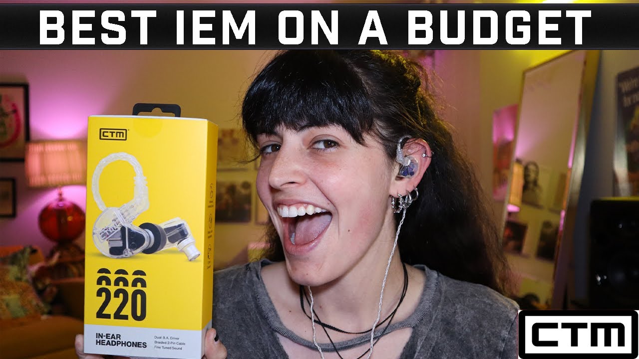 CTM CE220 In-Ear Monitors | Unboxing & Review - YouTube