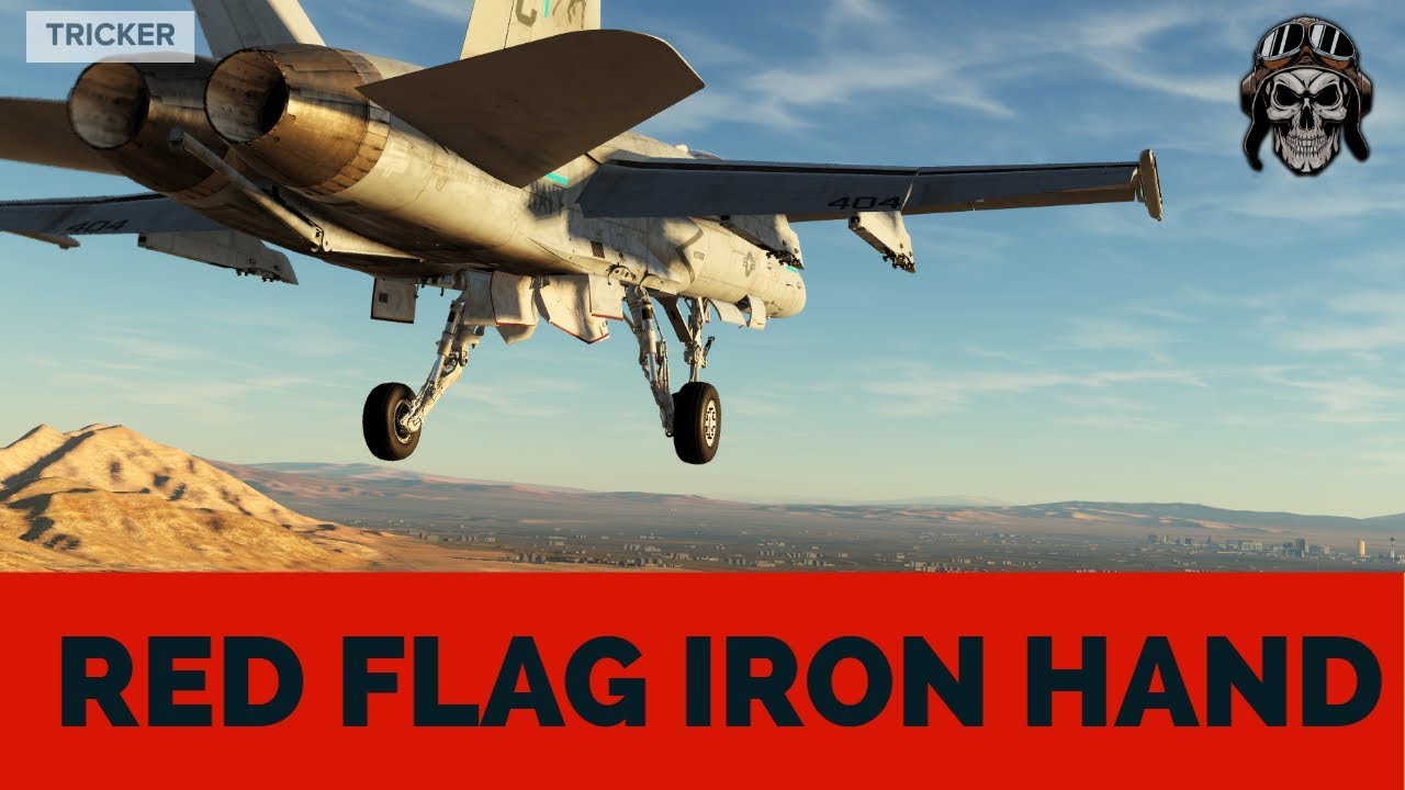 F/A-18C Red Flag Iron Hand - YouTube