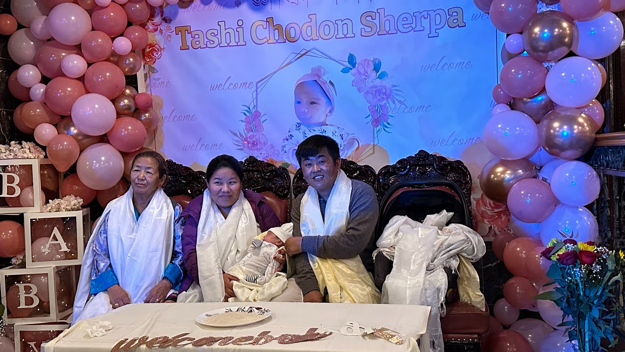 Tashi Choden Sherpa Naming Ceremony 2022 - YouTube