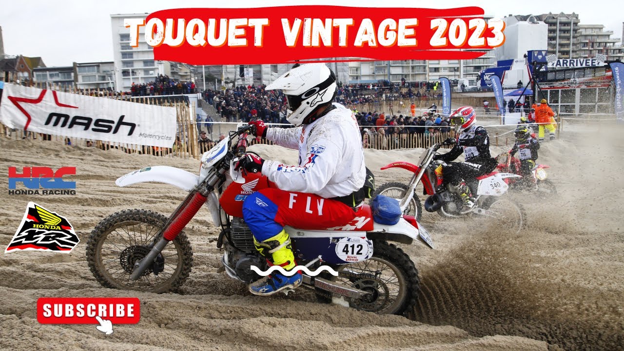 XR 600 1990 - Ma première participation au TOUQUET VINTAGE 2023 ...