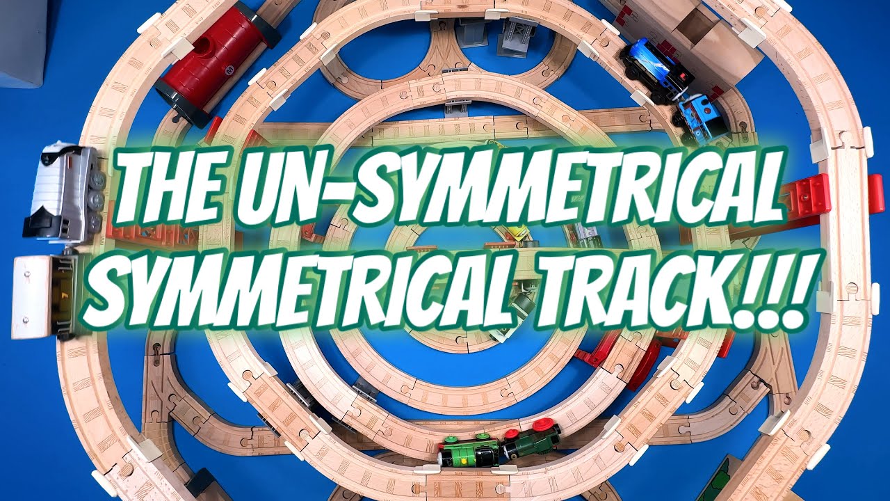 The Un-Symmetrical Symmetrical Train Track! - YouTube